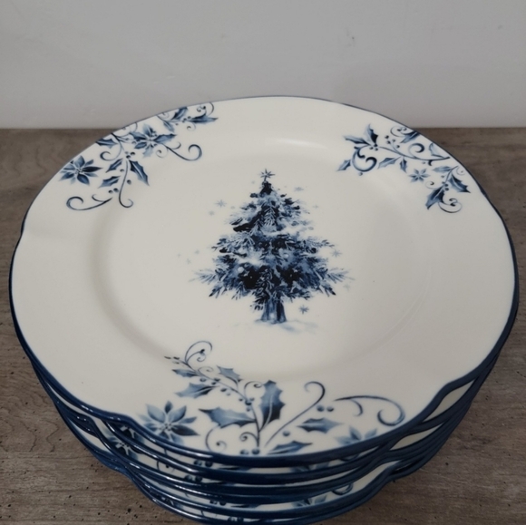 Holiday | Hobby Lobby Sleigh Bell Bistro Ceramic Vintage Style Blue ...